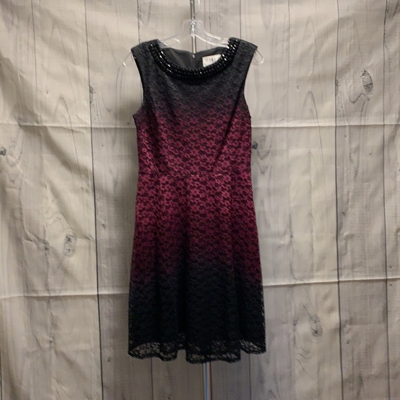 SD Collection | Dresses | Sd Collection Purple Black Dress | Poshmark